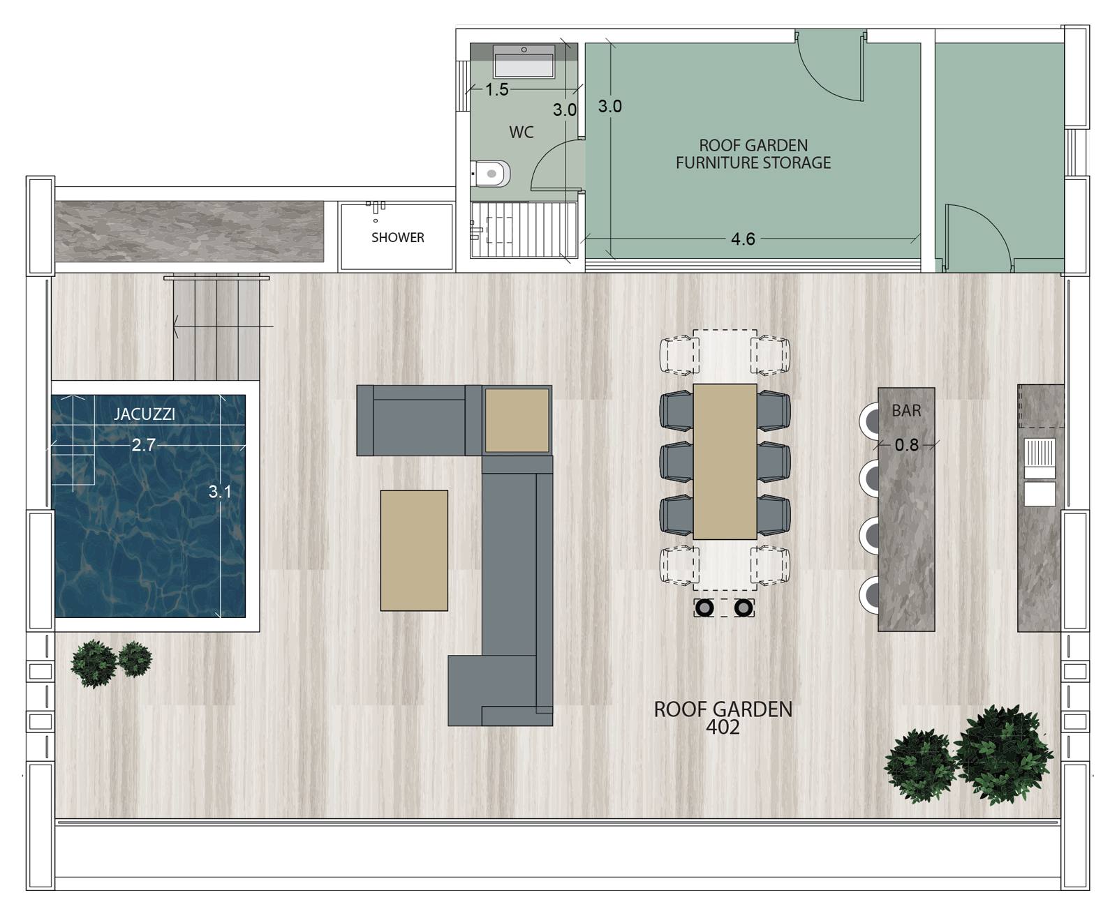 Apartment 402 - La Thea